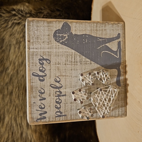 Wall Decor | Were Dog People Here Sign Dog Lover Pet Sign Puppy Dog ...